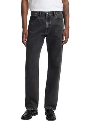 7 For All Mankind Modern Straight-leg Jeans - Caviar