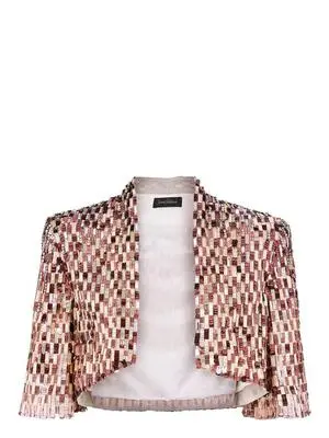 Jenny Packham Cristobel Sequin Jacket - Ammonite
