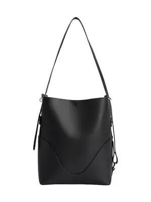 OLEADA Marina Soft Bucket Bag - Onyx