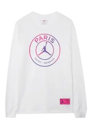 JORDAN X Paris Saint-germain Long-sleeve Tee - White