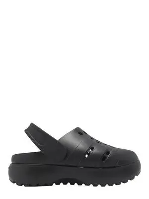 Adidas Adilette Platform Clog - Black