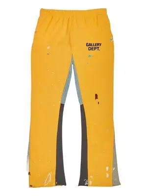 GALLERY DEPT. Gd Painted Flare Sweatpant - Yellow