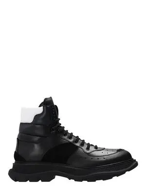 Alexander McQueen Hybrid Tread Sneakers - Black