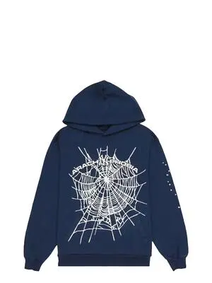 SP5DER Arach Ny Phobia Hoodie - Blue