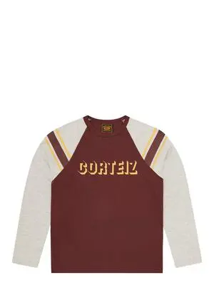 CORTEIZ 97 Heavyweight Raglan Long-sleeve - Red