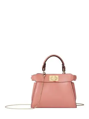 Fendi Nano Peekaboo Bag - Pink