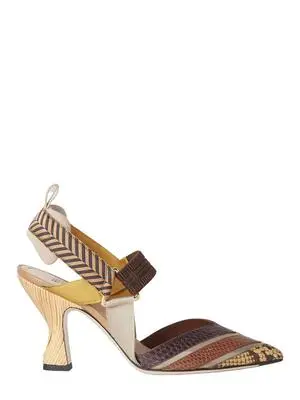 Fendi Colibrì Slingbacks - Multicolour
