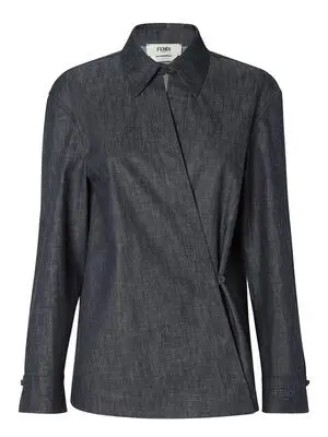 Fendi Long Sleeve Shirt - Blue