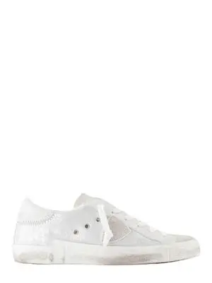 Philippe Model Prsx Low Sneakers Silver