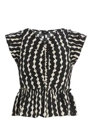 RAILS Cali Peplum Blouse