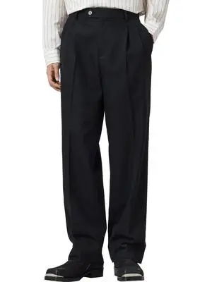 ALLSAINTS Tallis Straight Leg Trousers - Black