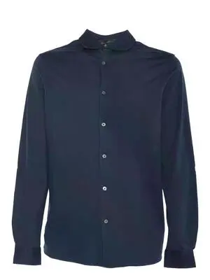FILIPPO DE LAURENTIIS Cotton Shirt - Blue