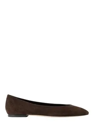 AEYDĒ Ellie Suede Ballet Flats
