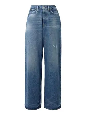 Acne Studios 1981 Low-rise Wide-leg Organic Jeans - Blue