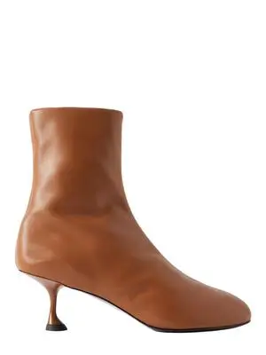 Proenza Schouler Leather Ankle Boots - Brown