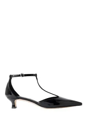 AeydĒ Liz Patent-leather Pumps - Black
