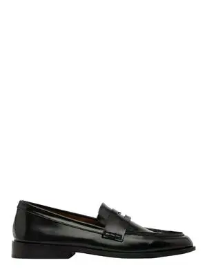 Marsèll Mocasso Penny Leather Loafers - Black