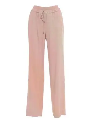 Lorena Antoniazzi Drawstring-waist Trousers - Pink
