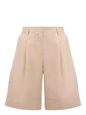 BOSS Pleated Shorts - Neutrals