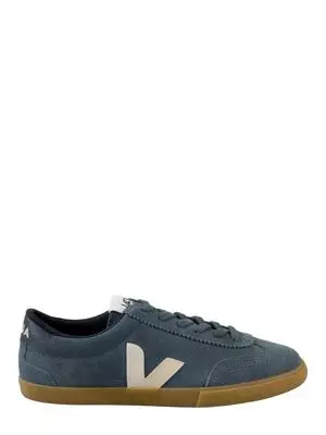 VEJA V-logo Suede Sneakers - Blue