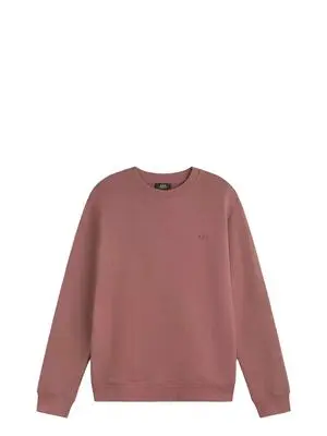 A.p.c. Embroidered Logo Sweatshirt - Pink