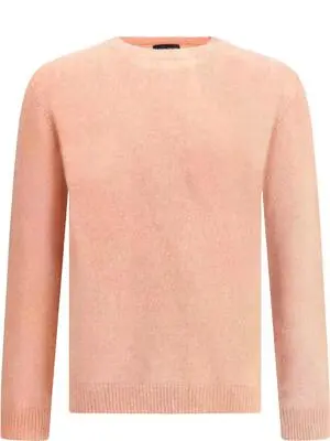 ROBERTO COLLINA Fleece Wool Sweater - Pink