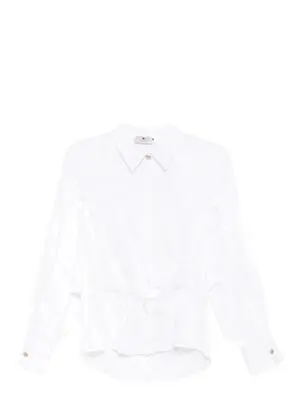 Elisabetta Franchi Cotton Shirt - White