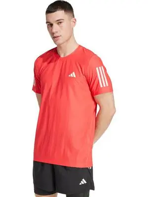 Adidas Own The Run Tee - Semi Lucid Red