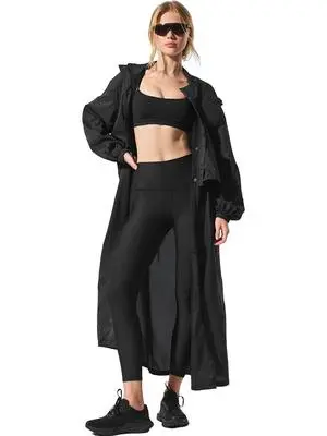 Alo Yoga Game Time Trench Jacket - Black