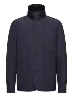 Moncler Brieuc Down Shirt Jacket - Blue