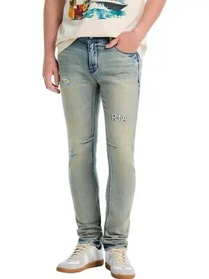 RtA Clayton Skinny Jeans - Ocean Shade