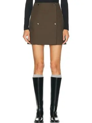 Burberry Mini Trench Skirt - Juniper