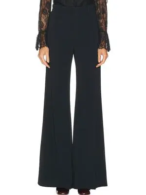 Chloé Wide Leg Trouser - Black