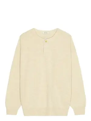 Fear Of God Henley Sweater - Bone