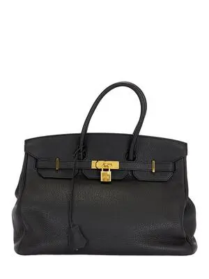Hermès Togo Birkin 35 Handbag - Noir