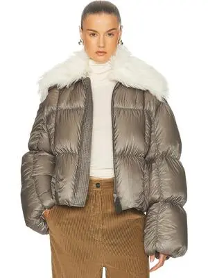 JIL SANDER Down Jacket - Plantain