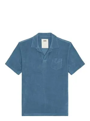 Oas Coronet Polo Terry Shirt - Blue
