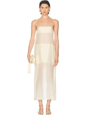 EAVES X Coco Ettore Maxi Dress - Butter Yellow