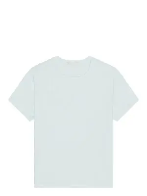 Onia Joey Crew Neck Tee In Baby Blue - Soft Sky