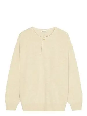 Fear Of God Henley Sweater - Bone
