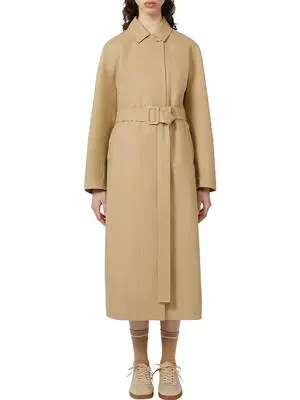MM BY MAX MARA Alibi Cotton-blend Coat - Sand