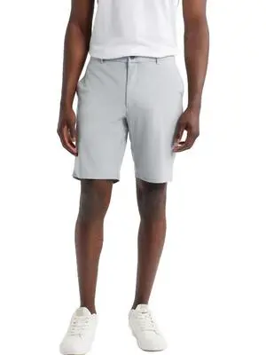 Johnnie-o Mulligan Performance Chino Shorts Light Gray