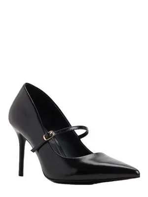 Aldo Eledeladar Pointed Toe Mary Jane Pump - Black
