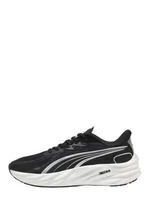 PUMA Velocity Nitro 4 Road Running Shoes Black- Silver
