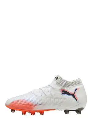 PUMA Future 8 Ultimate Artificial Ground Soccer Cleats White- Black-glowing Red