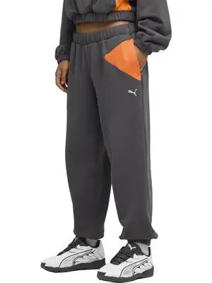 PUMA Relaxed Fit Sweatpants - Gray