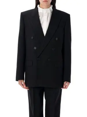 Saint Laurent Single Button Blazer - Black