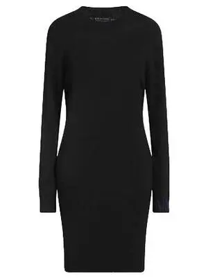 Armani Exchange Mini Knitted Dress - Black