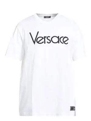 Versace T-shirt Size Cotton, Polyester, Viscose - White