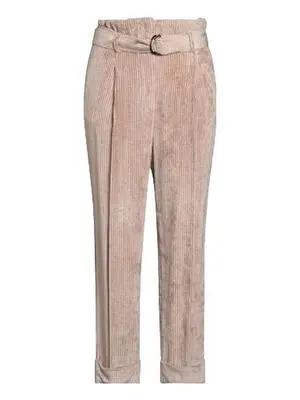 Peserico Tapered Velvet Pants - Pink